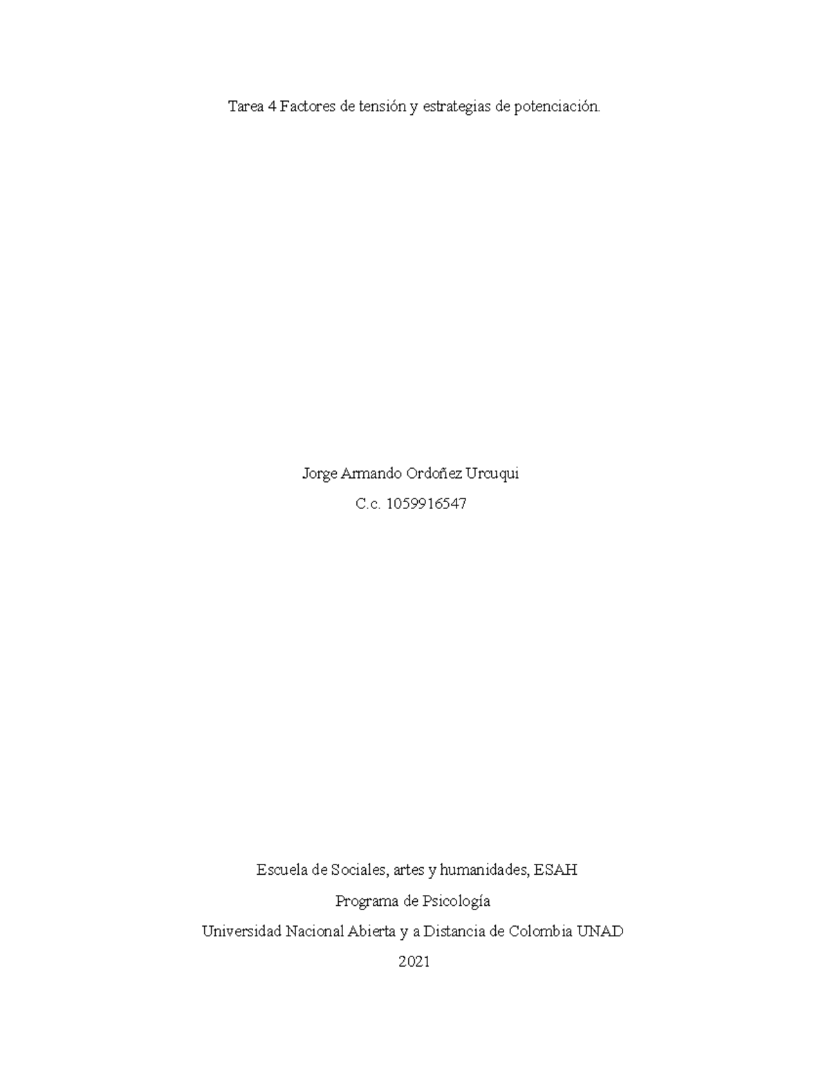 Tarea 4 Factores de tensión y estrategias de potenciación correccion ... Tarea 4 Factores de tensión y estrategias de potenciación correccion ...