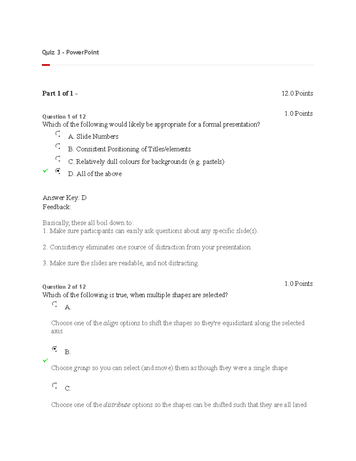 Quiz-3-powerpoint - Practice quiz Professor Earl Foxwell - Quiz 3 ...