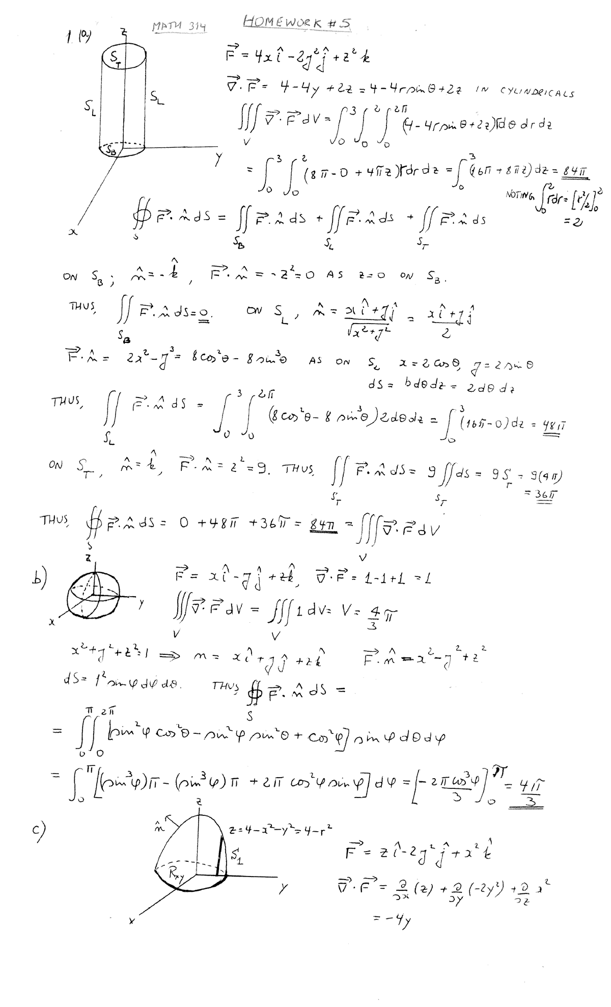 Math314Solutions Assignment 5 - MATH264 - Studocu