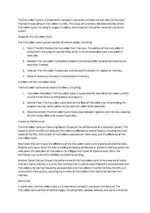 Interrupt driven io - Interrupt-driven I/O (Input/Output) is a method ...