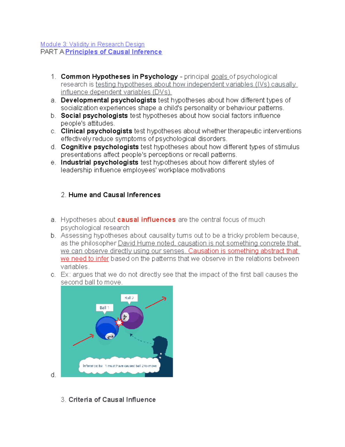 Psych 291 Module 3 Validity in Research Design - Module 3: Validity in ...