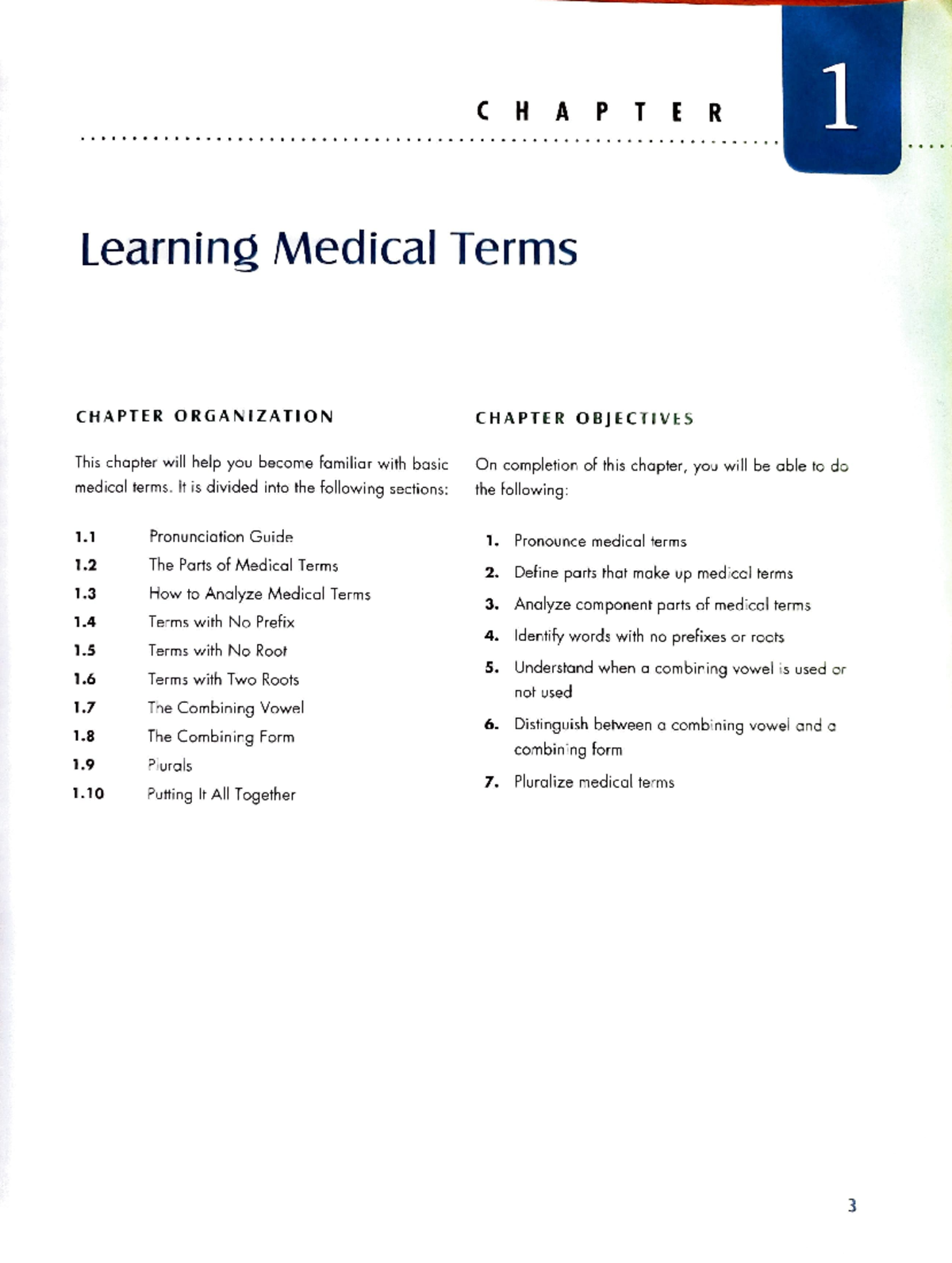 Chapter 1 - Intro - Slide Show for Meidcal Terminology assignment. - CHA PTER 1 Learning Medical ...