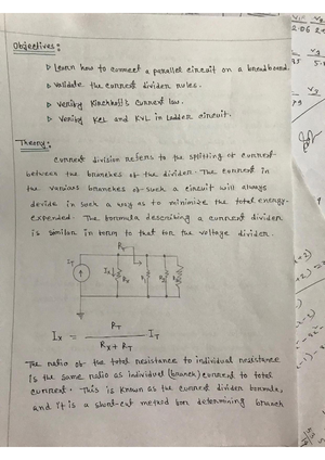 Lab 3: Loading Effect of Voltage Divider Circuit - NORTH SOUTH ...
