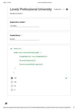 Core java cheatsheet - woorkbbok - JAVA CORE INTERVIEW QUESTIONS & ANSWERS what are static - Studocu