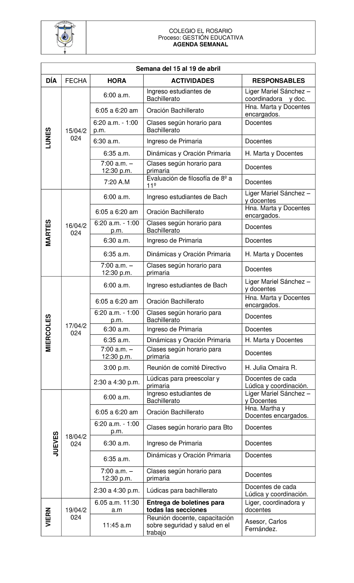 agenda matemática básica estudiantes básica primaria - COLEGIO EL ...