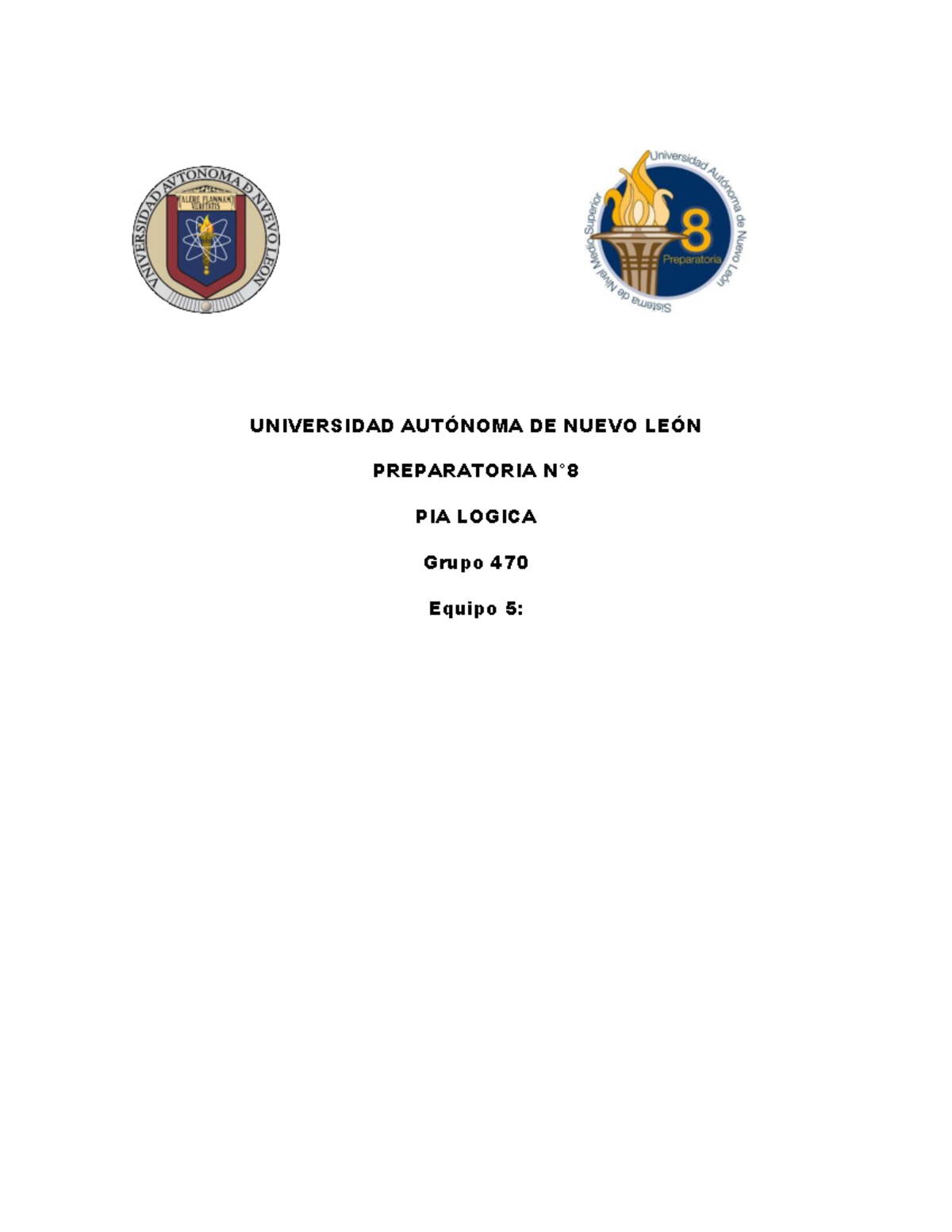 Cuidado ambiental - UNIVERSIDAD AUT”NOMA DE NUEVO LE”N PREPARATORIA N∞ PIA LOGICA Grupo 470 ...