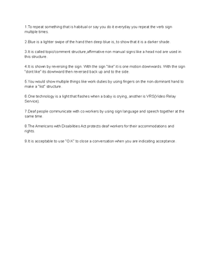 Movie Reaction Through Deaf Eyes - Andrew Stein 9/25/ Prof ASL 101 ...