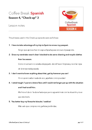 CSEC Spanish Oral Questions - COMPILATION OF CXC SPANISH ORAL QUESTIONS ...