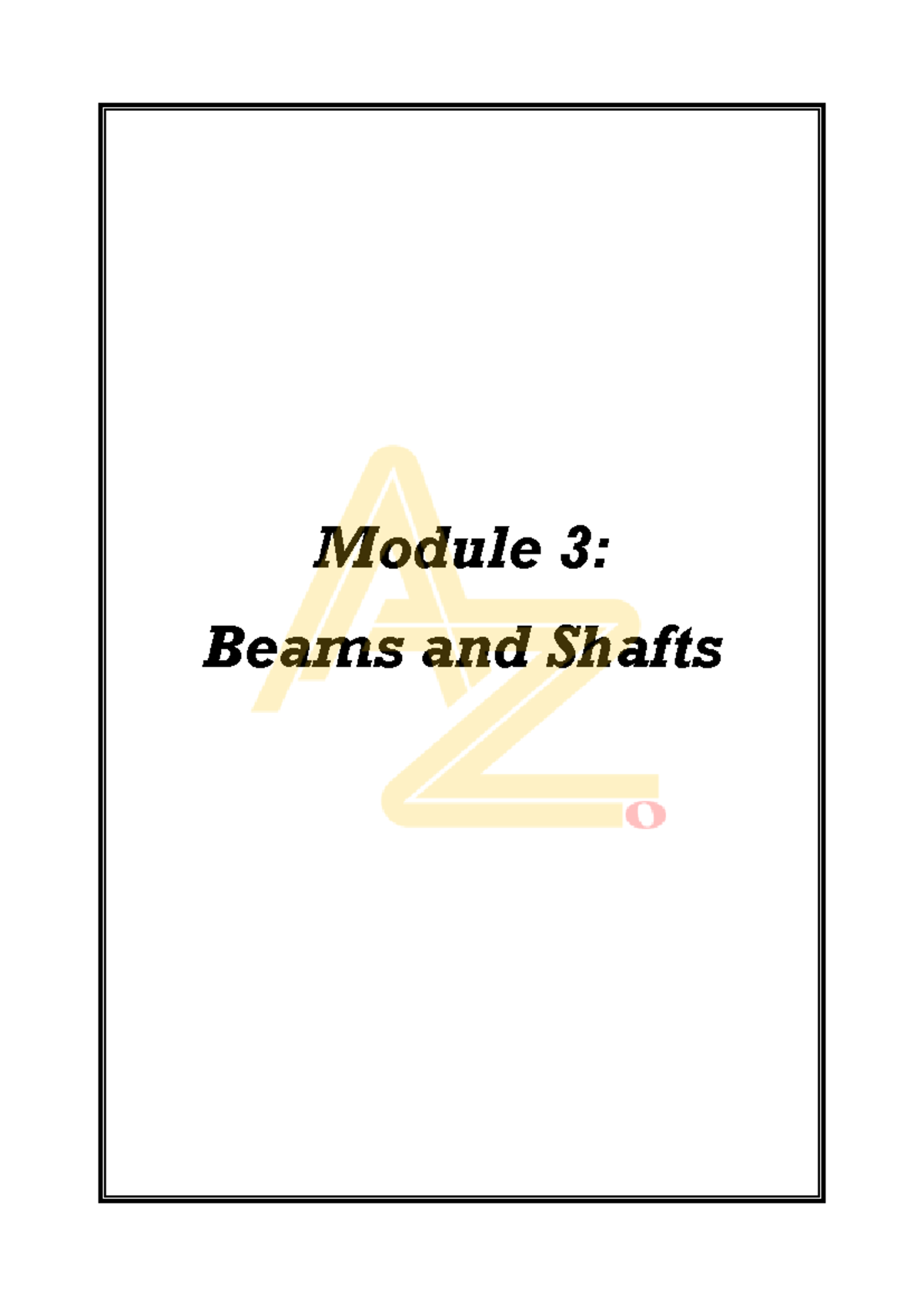 FEM Mod3@Az Documents - fesefsfsfsf - Mechanical Engineering - Module 3 ...