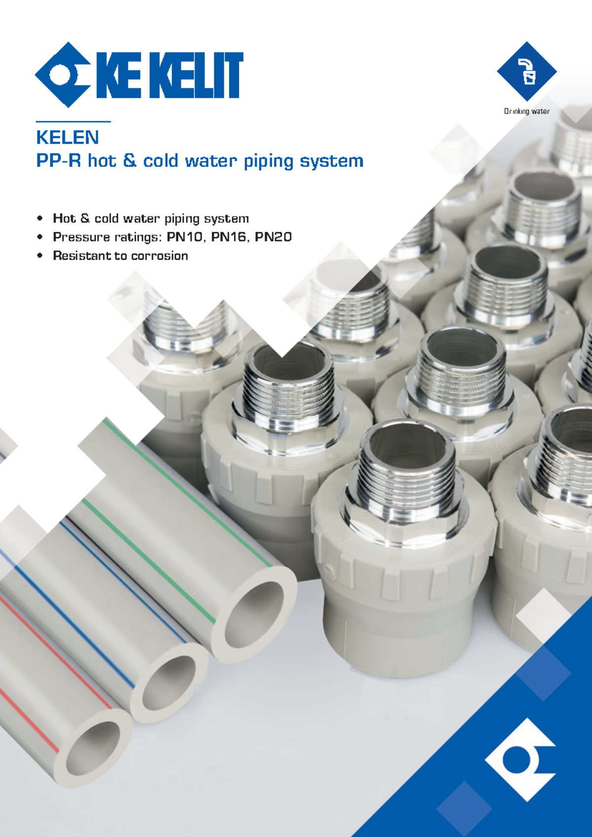 Kelen PP R News - Catalogue - Drinking water KELEN PP-R hot & cold ...