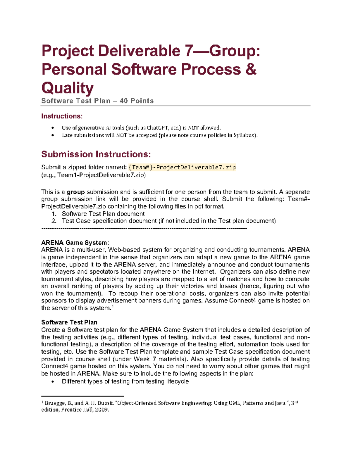 Project Deliverable 7-Connect 4-Group - Project Deliverable 7 —Group ...