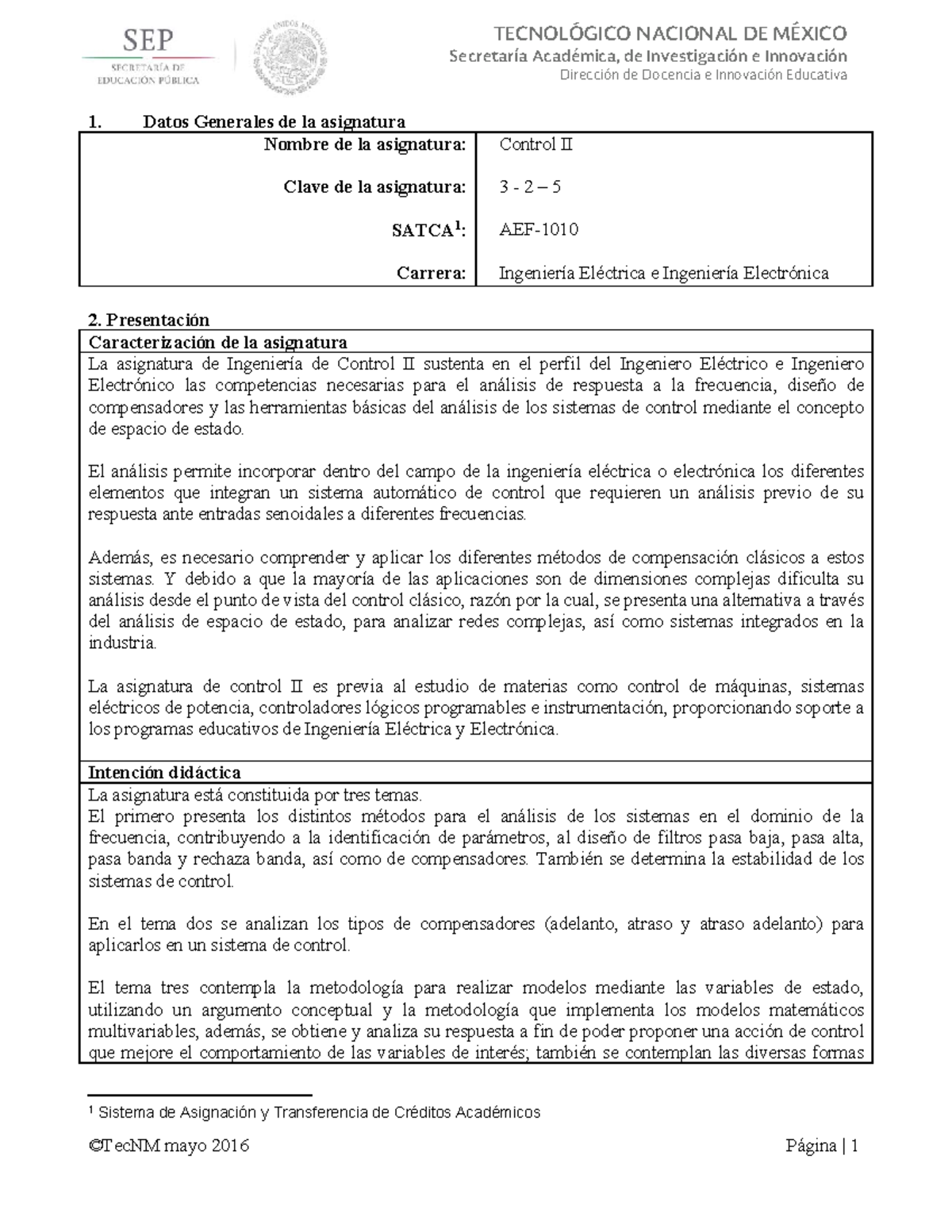 40 AEF 1010 Control II - gegegeg - Secretaría Académica, de ...