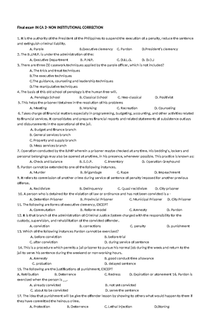 LEA 4- Module - Lecture notes - LEA 4 Law Enforcement Operation and ...