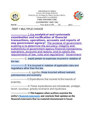 Ethics and Integrity - GJ B. Señora May 14, 2024 BPA-11 Prof. Rosalie ...