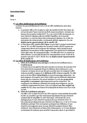 Modèle de Solow cours - Macroéconomie : Croissance Partie 1 : Le modèle ...