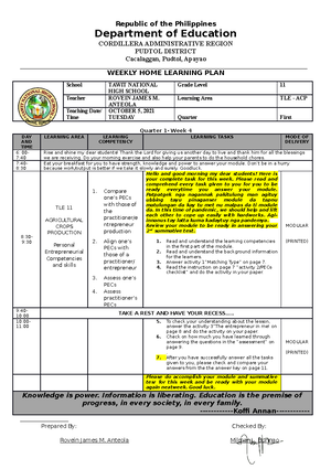 531372301 Tle9 q1 Mod3 Manual Handling procedure And technique v3 - NOT Technology and ...