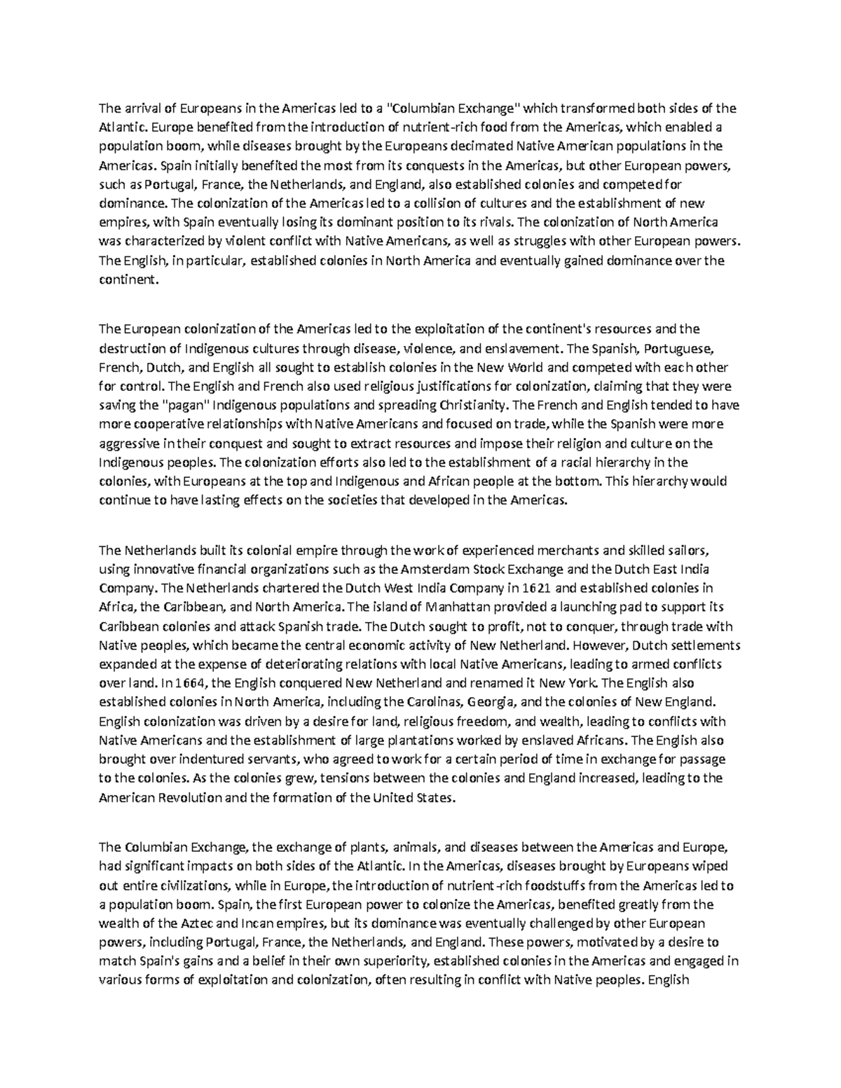 Colliding Cultures - Chapter 2 - The American Yawp - The arrival of ...