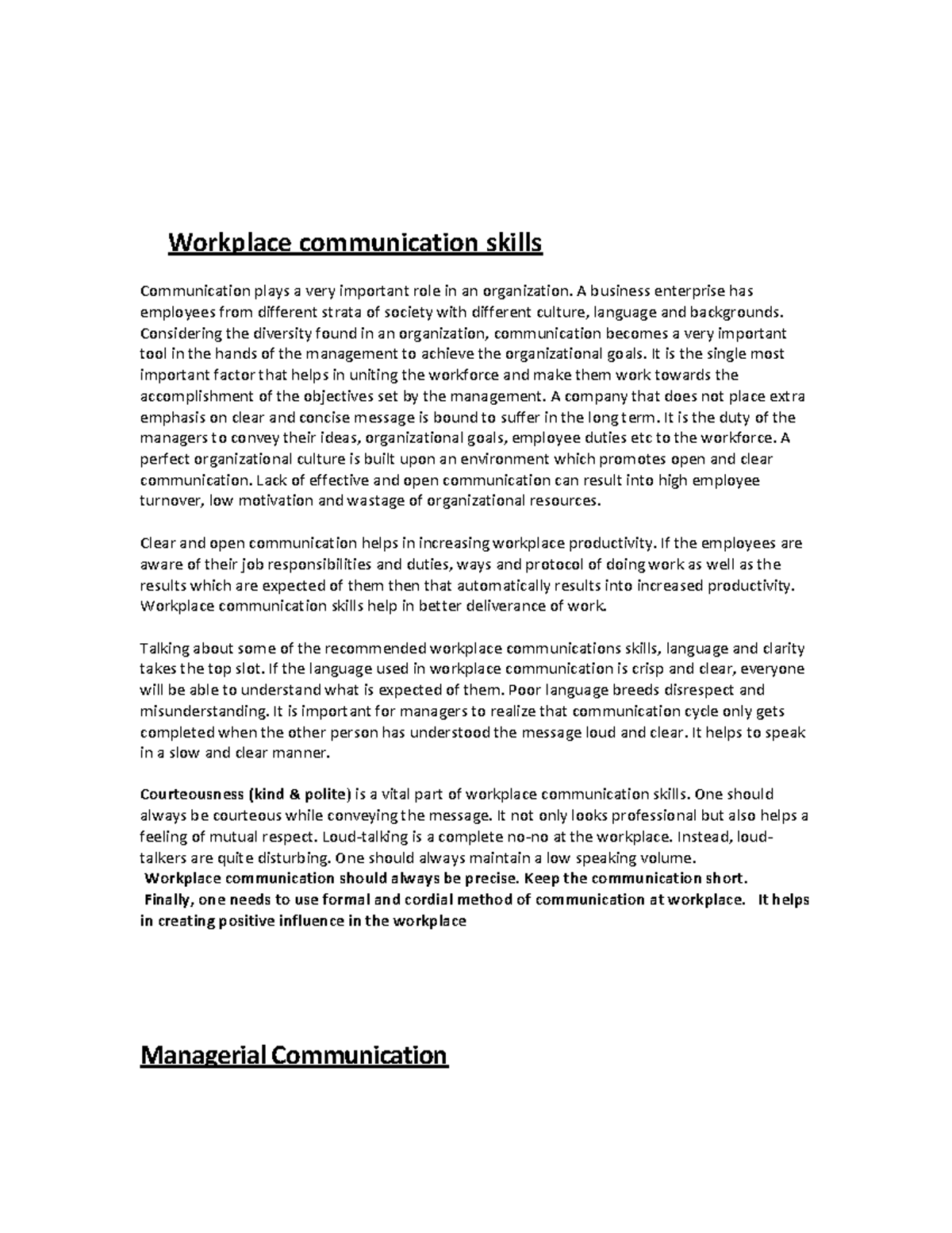 342081311 11 Workplace Communication Skills - Workplace communication ...