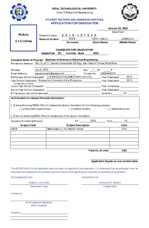 D10 Endorsement Form - 3 H. ENDORSEMENT FORM for FINAL DEFENSE ...