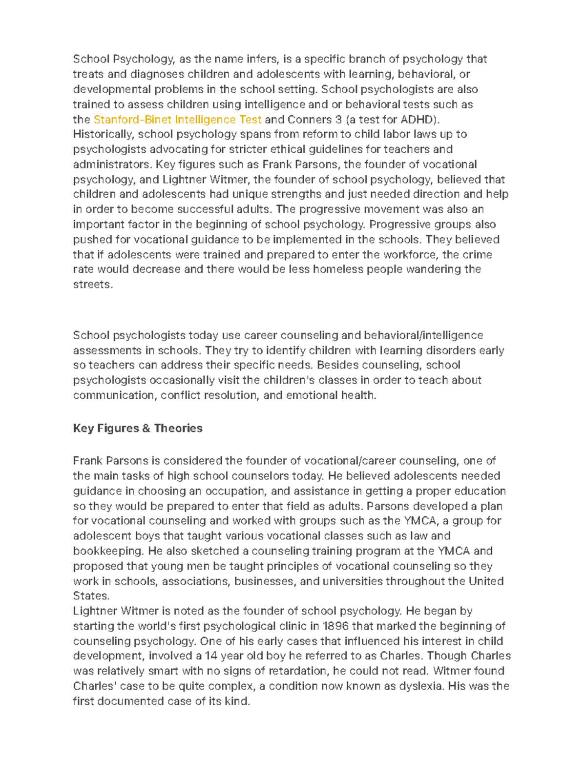 School Psychology - School psychologists are also trained to assess ...