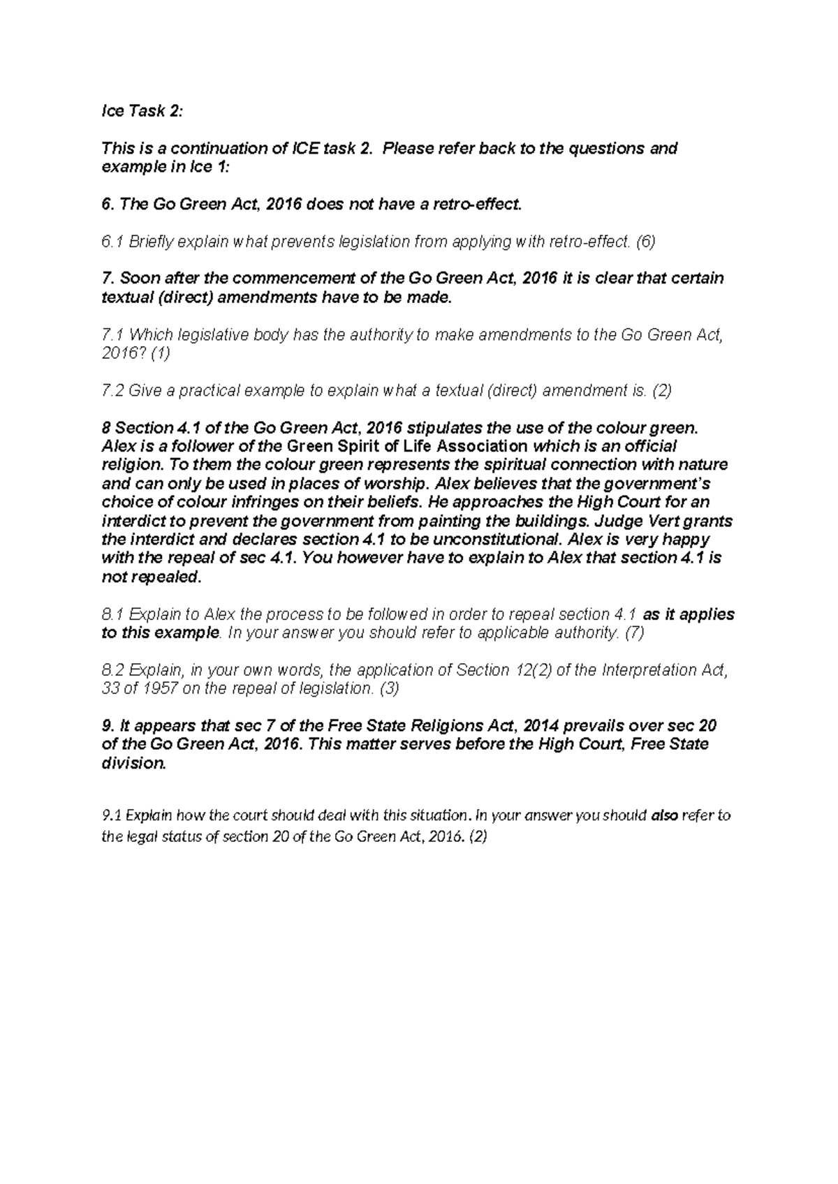 ICE 3 - coursework - Ice Task 2: This is a continuation of ICE task 2. Please refer back to the ...