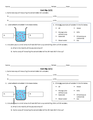 Solubility curve - practice work - SOLUBILITY OF KNO 3 chemistry unit 7 ...