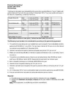 Introductory Accounting N4 - Assignment 1 - 2021 - . Introductory ...