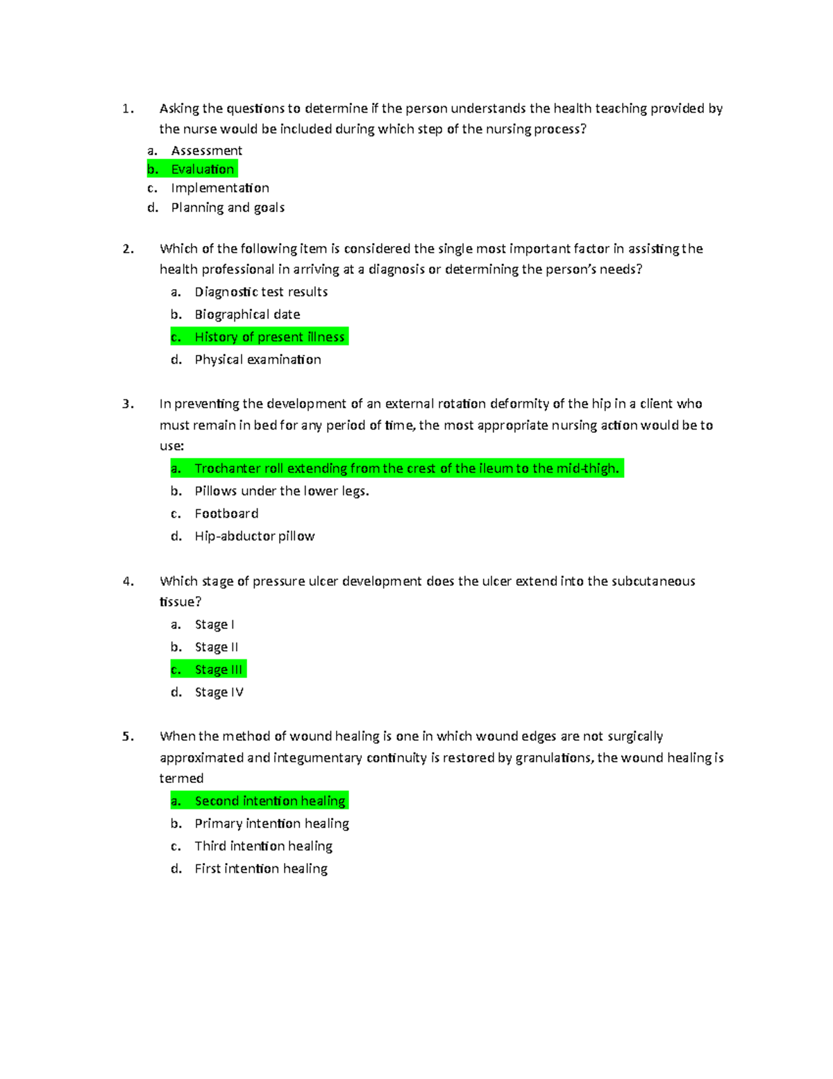 Short QUIZ Material-11 - Asking the questions to determine if the ...