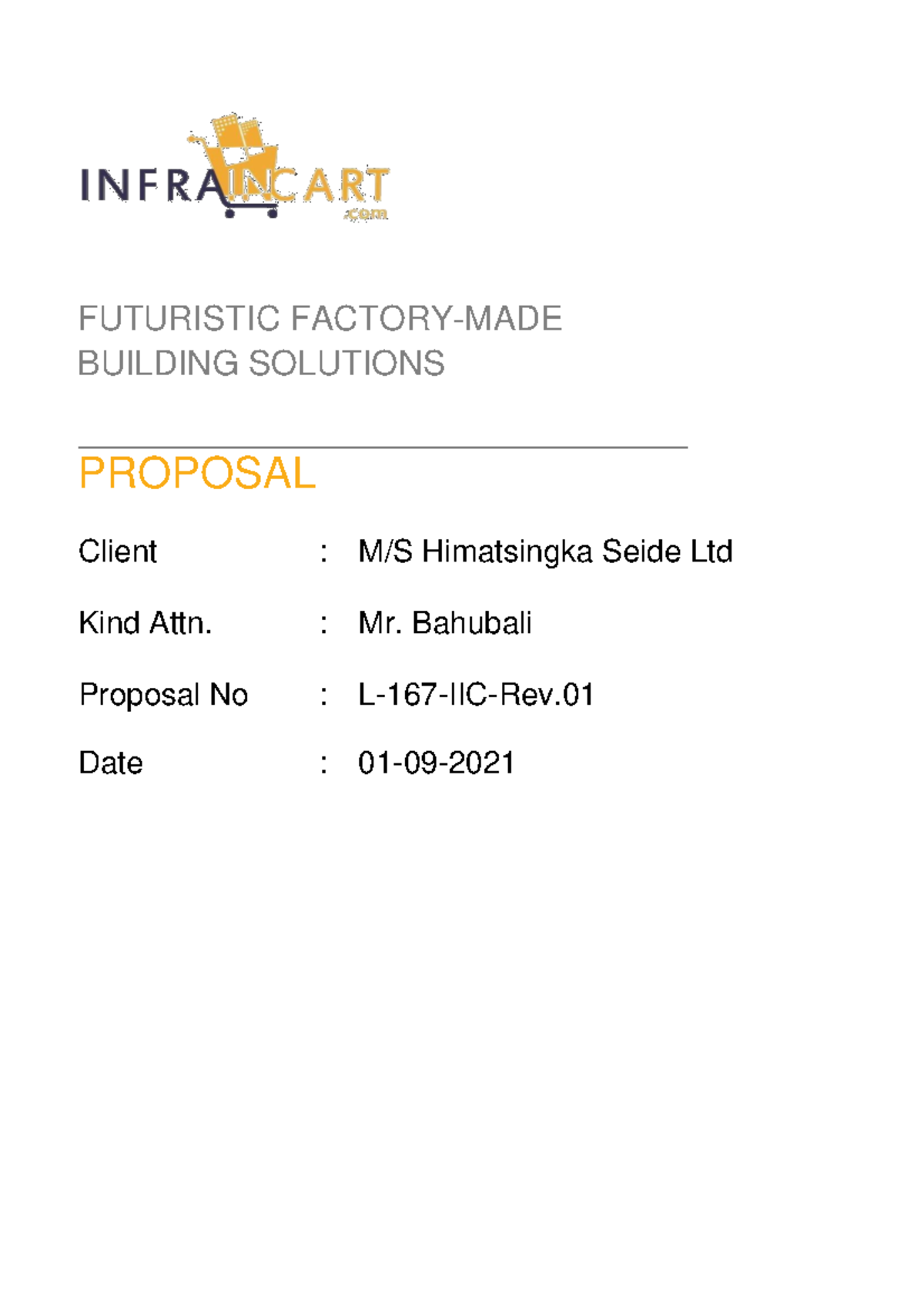 L-167-Rev01IIC-Project Office and Labour shed - FUTURISTIC FACTORY-MADE ...