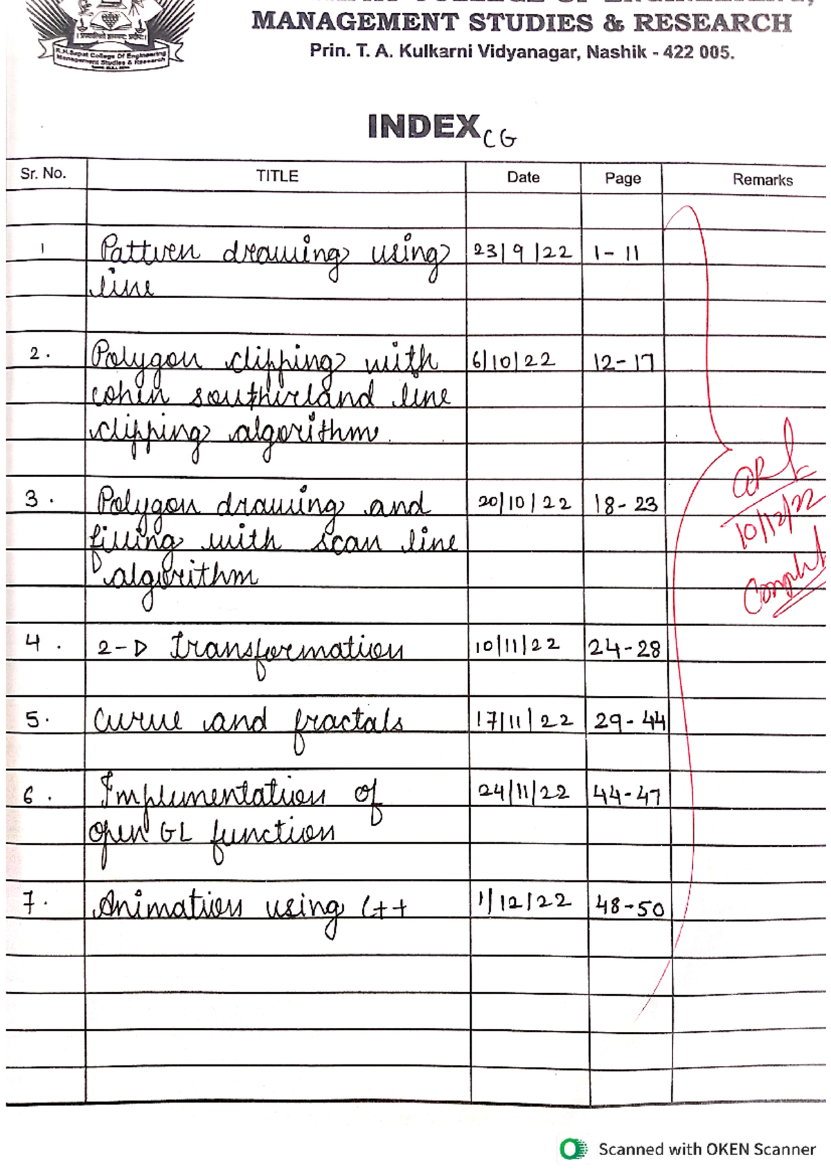 Computer Graphics practical - MANAGEMENT STUDIES RESEARCH resulted INVO ...