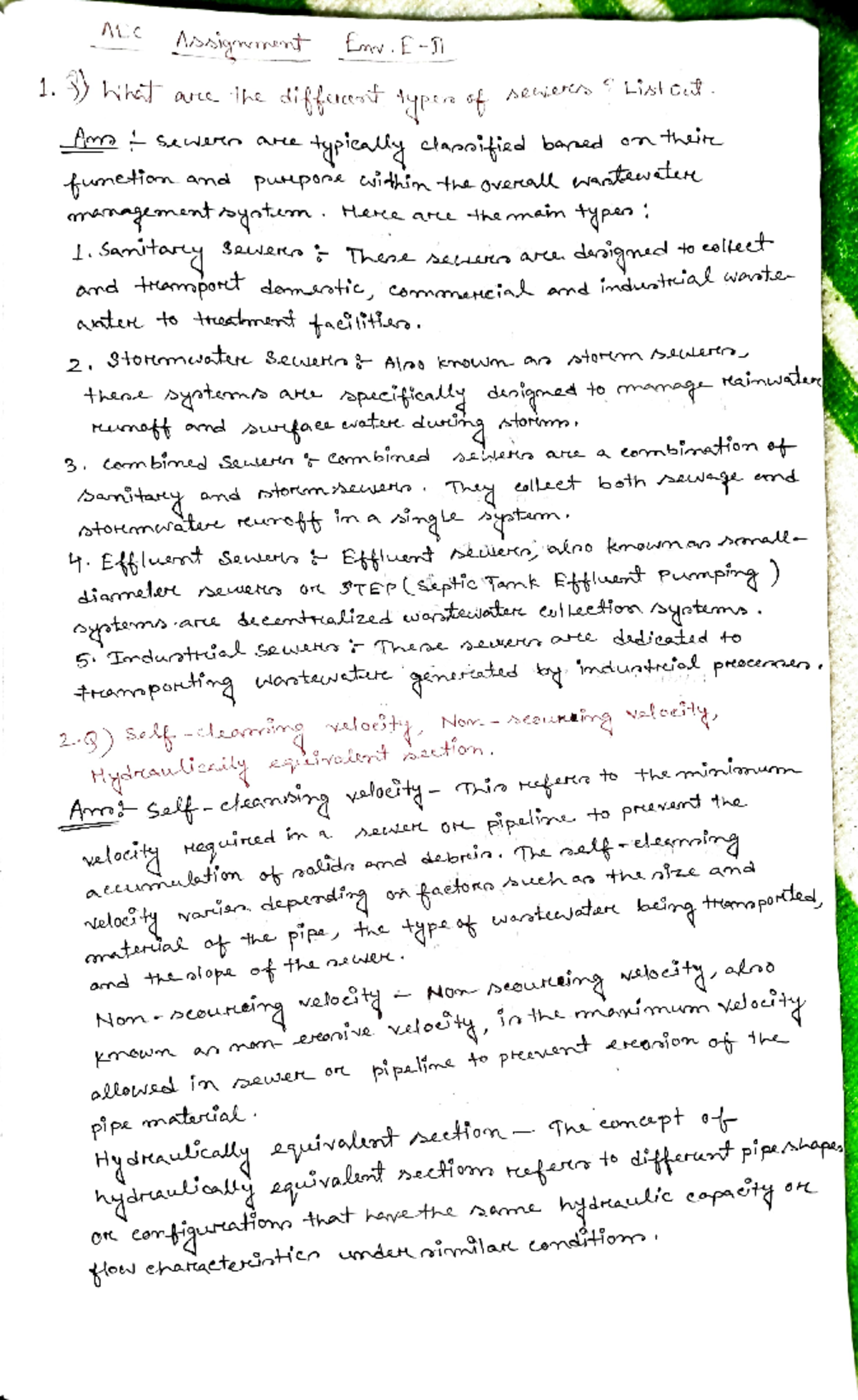 Aec Assignment - Asoinnntt Em.£- ) Hhat ae lhe di{fent tyren t tunettom ranngemnt yotm 1. Samito ...