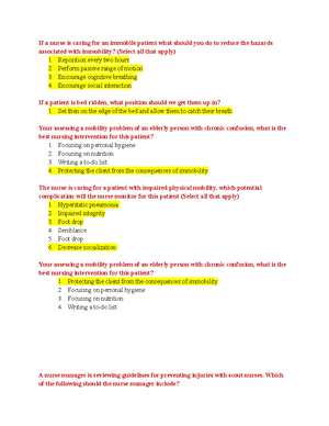 Assignment 6- Disease Prevention - Assignment 6- Disease Prevention ...