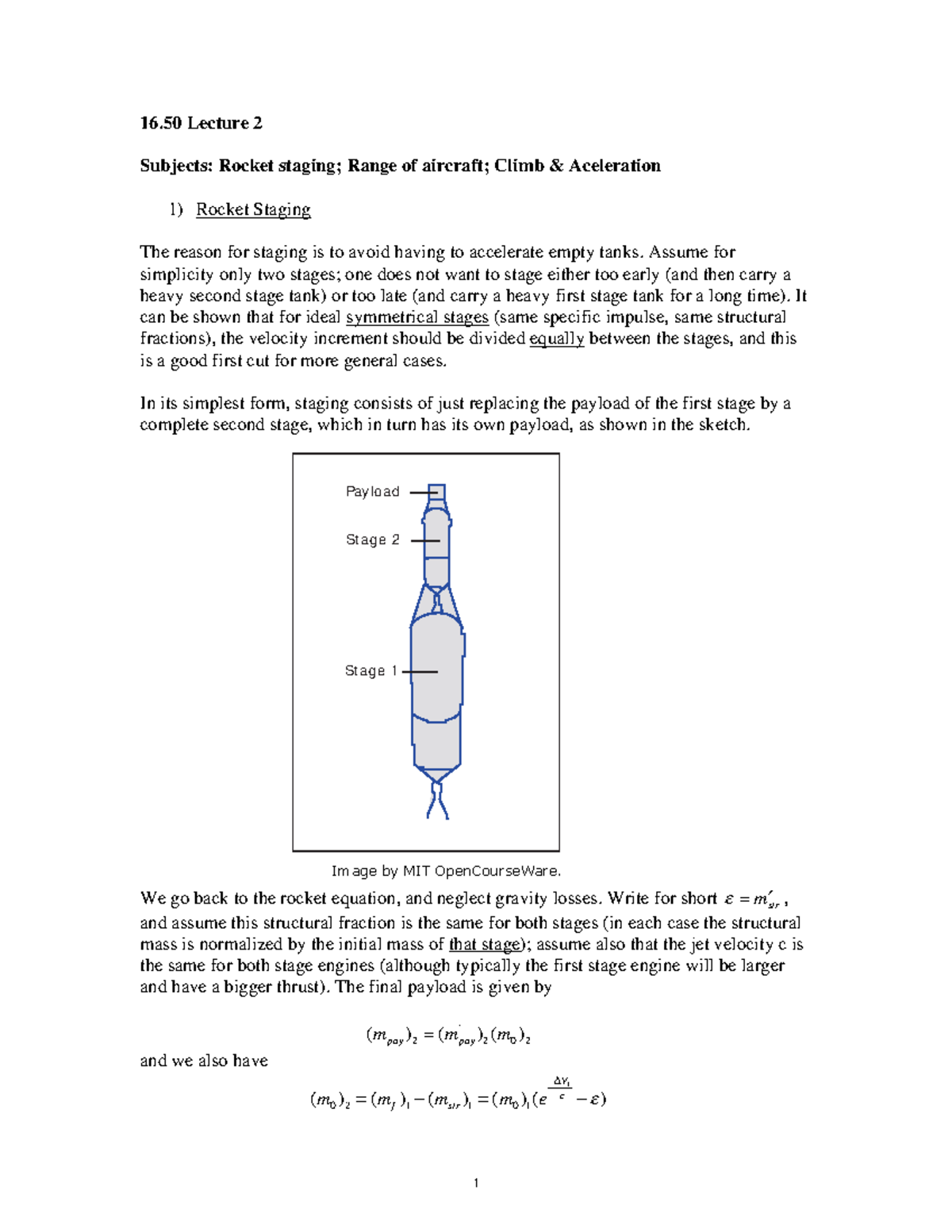Propulsion Chpater 2 16 Lecture 2 Subjects Rocket Staging Range Of propulsion-chpater-2-16-lecture-2-subjects-rocket-staging-range-of