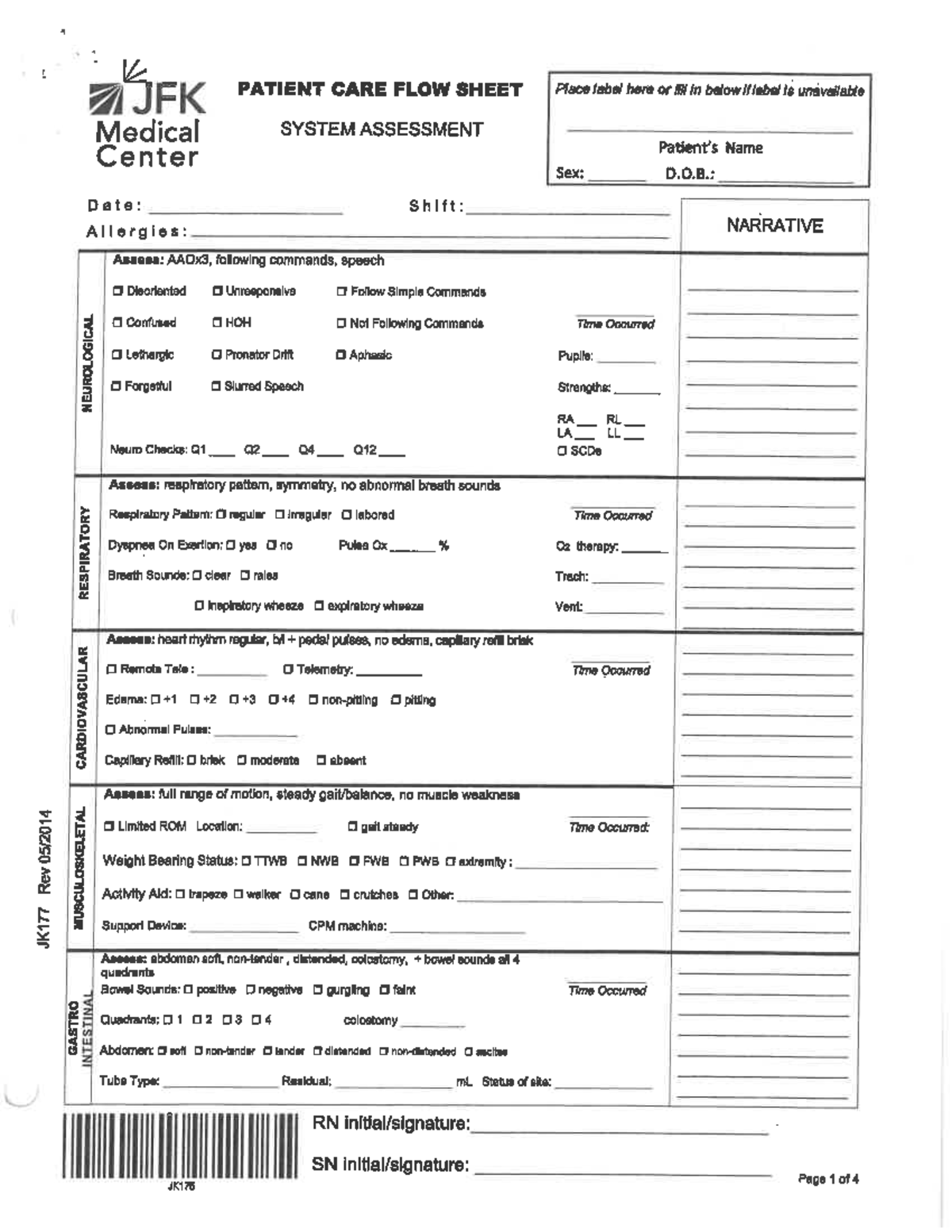 Nursing Flow Sheet - concept map - NURM221 - Studocu
