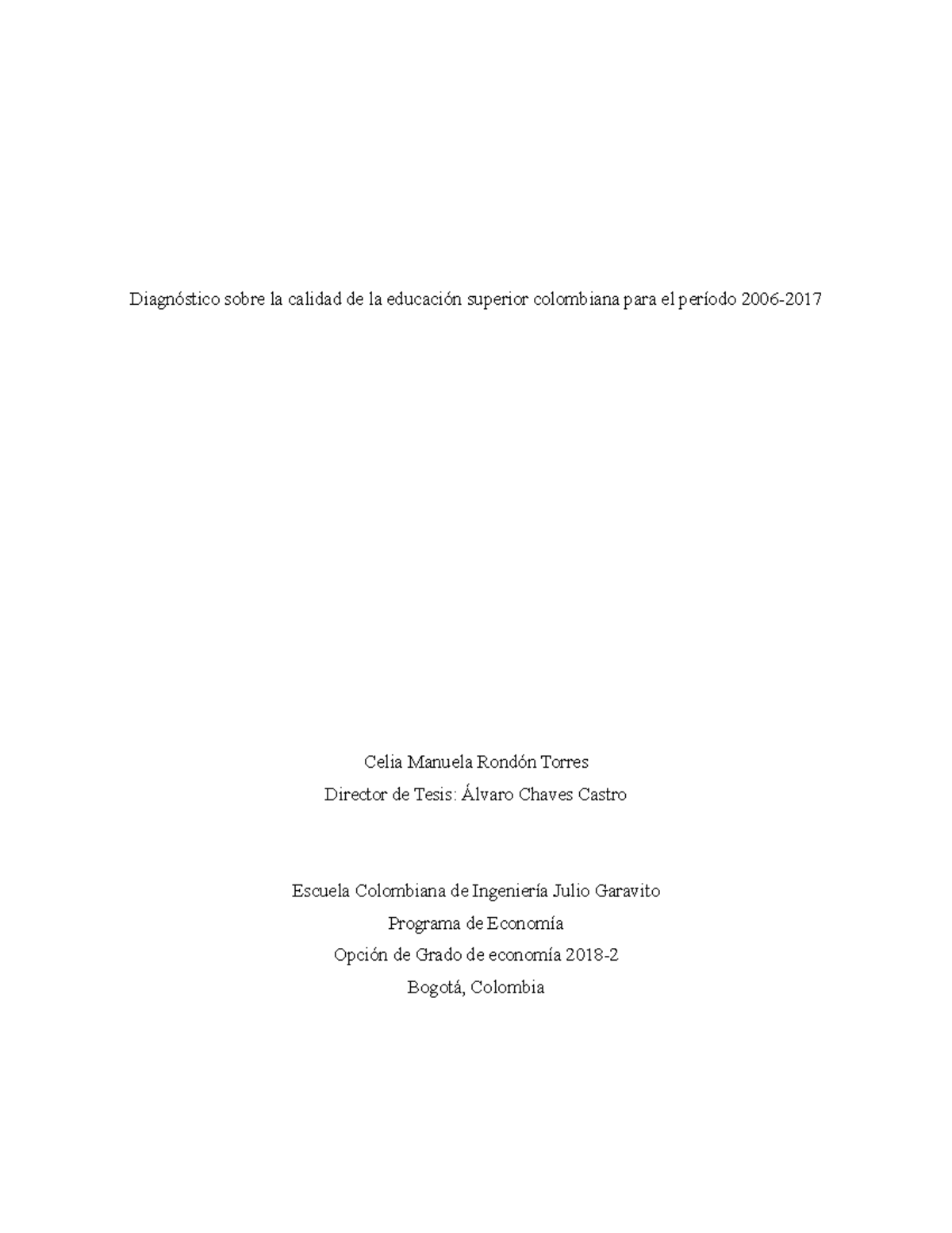 Rondón Torres, Celia Manuela - 2018 .pdf importantisimo - Warning: TT ...