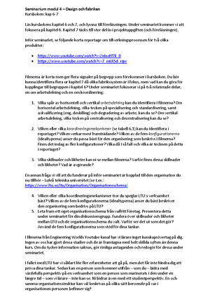 Org begrepp - Organisation Begrepp Linje-stabsorganisation En ...