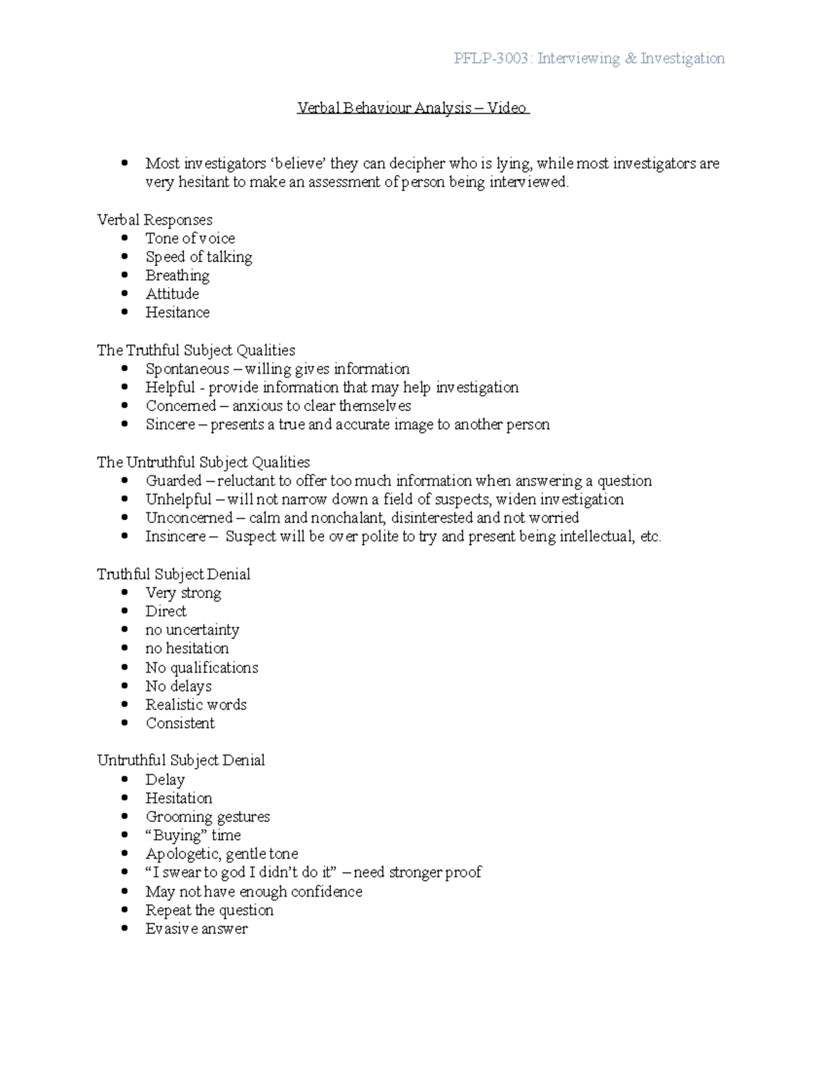 Verbal Behaviour Analysis – Video - Verbal Responses Tone of voice ...