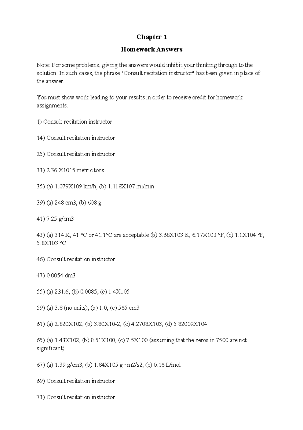 Microbial Metabolism Clinical Microbiology - Chapter 1 Homework Answers ...