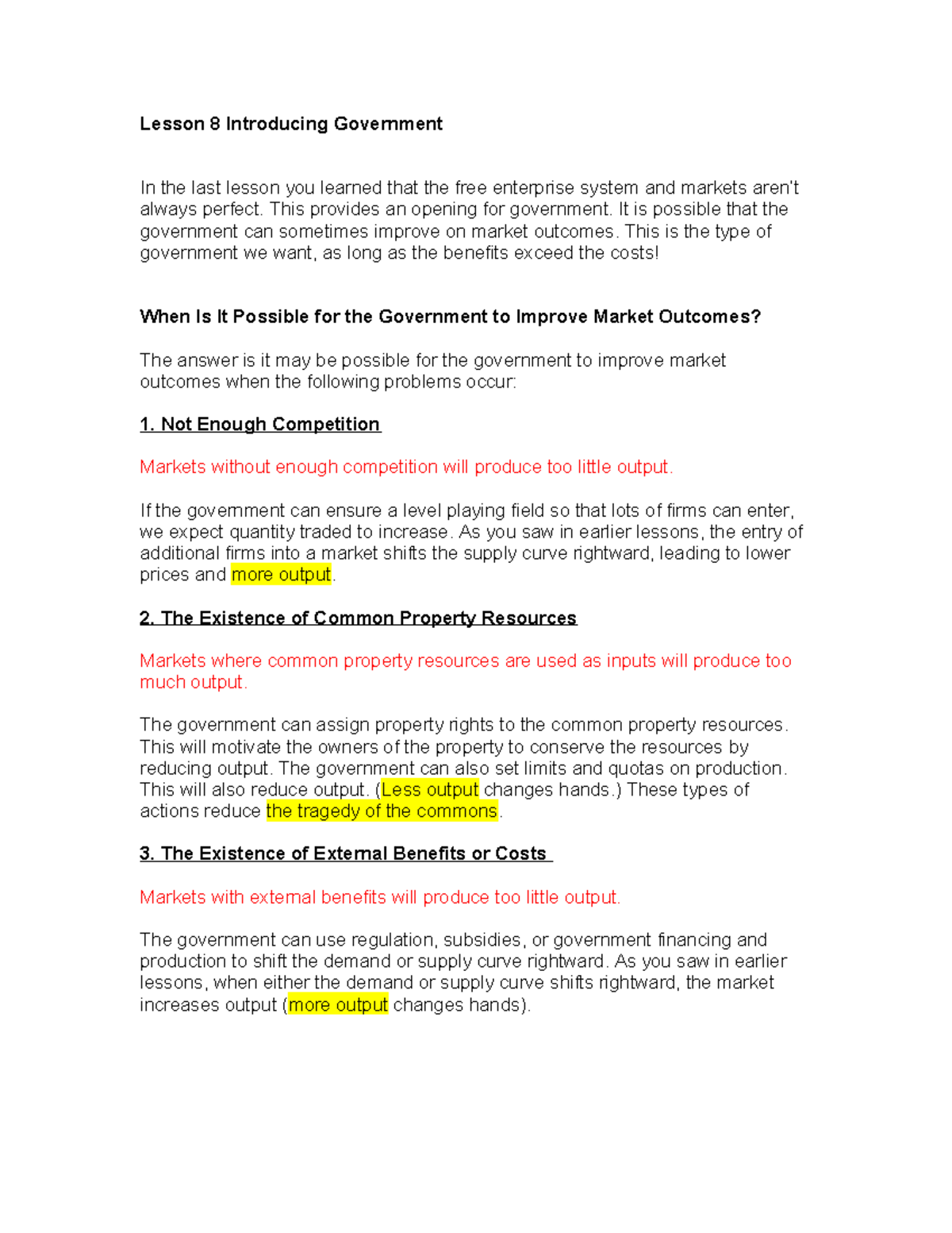 Lesson 8 Introducing Government Sep 12 2022 - Tagged - Lesson 8 ...