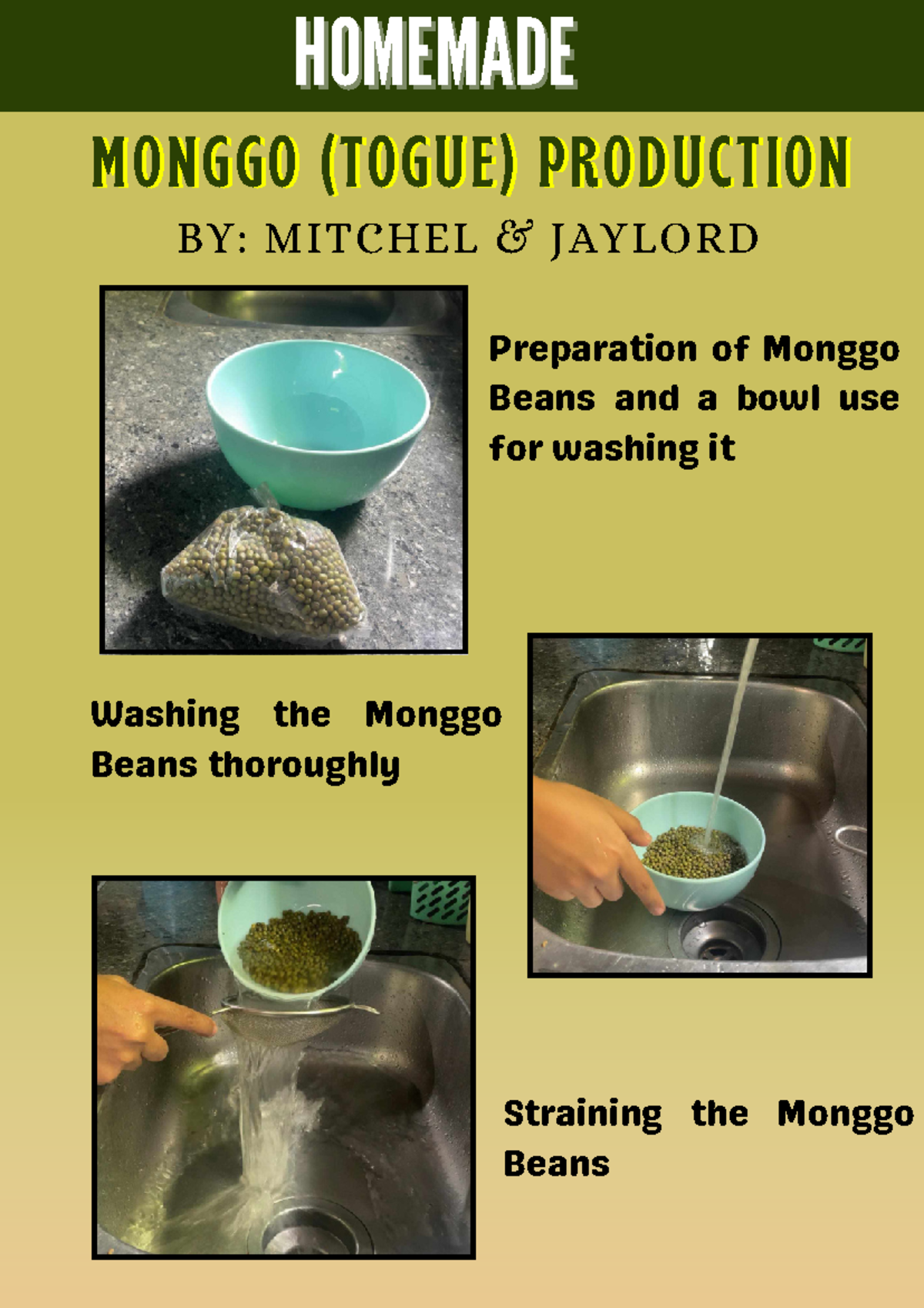 Togue - MONGGO (TOGUE) PRODUCTIONMONGGO (TOGUE) PRODUCTION BY: MITCHEL ...