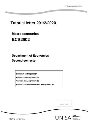 Un Jusfied Totorial letter unisa 2021 - PVL3704/10 1/3/20 21 Tutorial ...