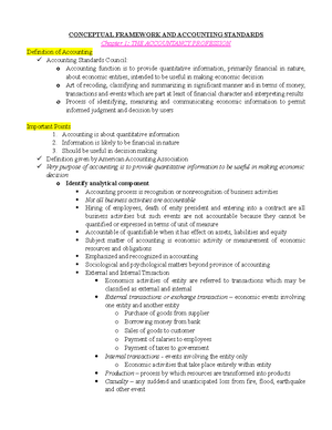 Summary OF PAS 2 Inventories - SUMMARY OF PAS 2 INVENTORIES Objective ...