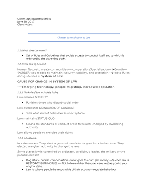 Sole proprietorship - these notes provide a brief overview of the legal ...