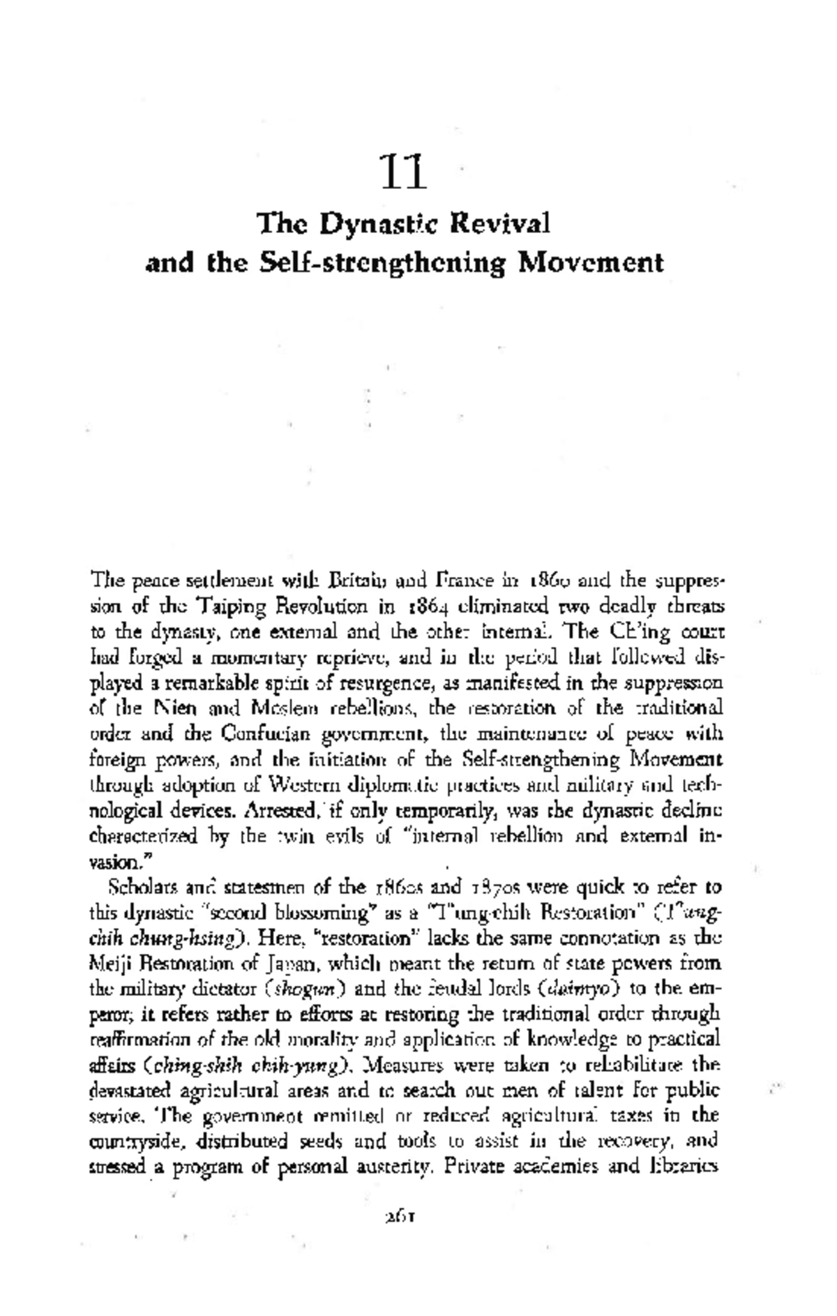 Modern China History - 11 The Dynastic Revival and the Self ...