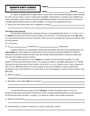 Internet Lab Activity Beyond the Milky Way Student - Webquest “Beyond ...