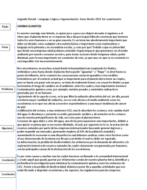 Lenguaje, lógica y argumentación, 1P - Lenguaje, lógica y argumentación Resumen 1er Parcial ...