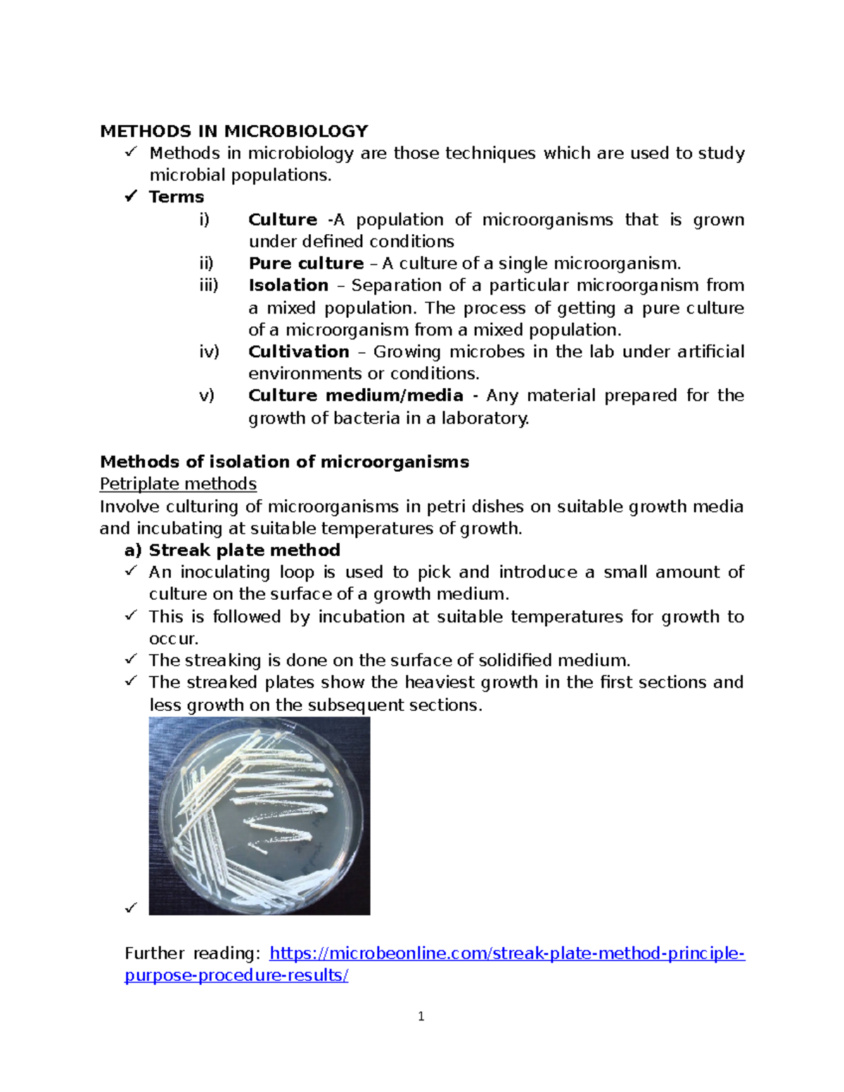 MICB 211 Lecture 3 - To introduce learners to the basic concepts of ...