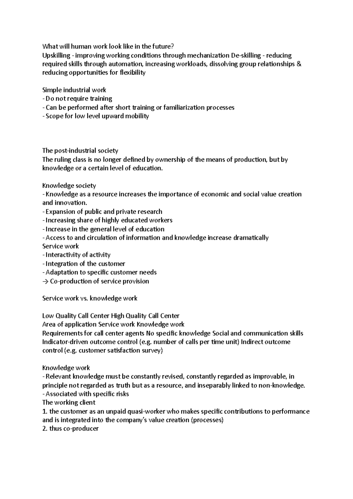 What will human work look like in the future - What will human work ...