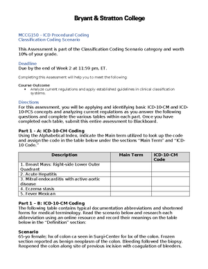 MCCG150 - Lecture 5 - Coding for Placement Administration Measurement and Monitoring Sections ...