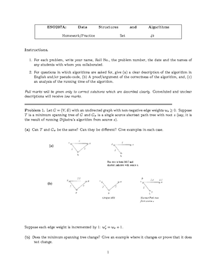 Practice-sheet 6 - practice sheet - Design and Analysis of Algorithms Practice-sheet 6: Maximum ...